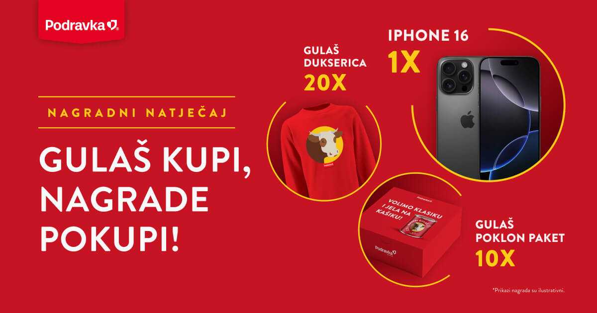 Podravka Gulaš - Volimo klasiku i jela na kašiku!